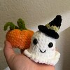 Pumpkin Crochet Pattern, Ghost Crochet Pattern, Halloween Crochet ...