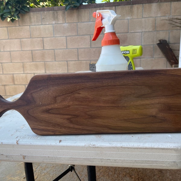Beautiful Walnut Oval Dining Table - Etsy
