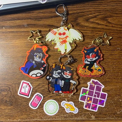 Homestuck Smuppets 1.5 Inch Double Sided Acrylic Charms - Etsy