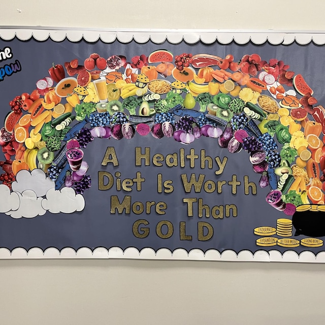 National Nutrition Month Bulletin Board To Create Awareness About Good