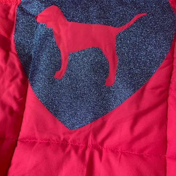 PINK Iron on Transfer, Pink Decal, Pink Iron on Decal, PINK VS, Love ...