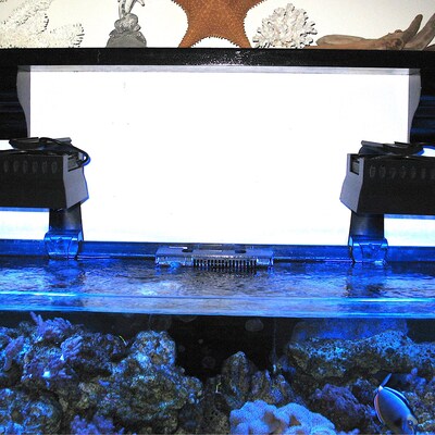 Red Sea Reefer LED 50 Light Shade 3D Printed Black or White Options - Etsy