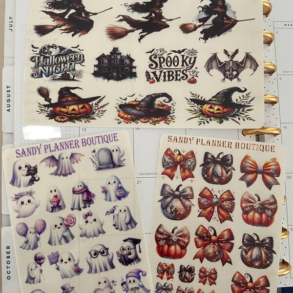 Planner Stickers Cute Fall Owls Planner Girl Stickers Functional ...
