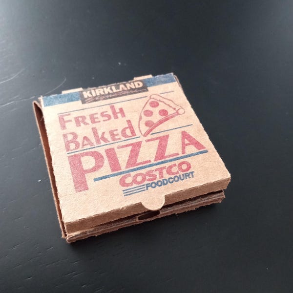Little Caesars Pizza Box Miniature Party Favor - Etsy