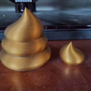 Korok Seed Set of 5 Golden Poop Zelda Breath of the Wild BOTW 3D ...