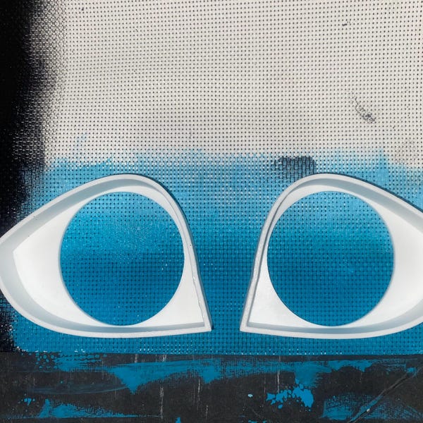 FREE SHIPPING Clearanced 3D Printed Cute Tired PINK Eye Blanks - Etsy