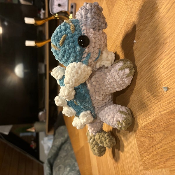 PATTERN ONLY- Bumpy Ankylosaurus Cute Crochet Plush Pattern ...