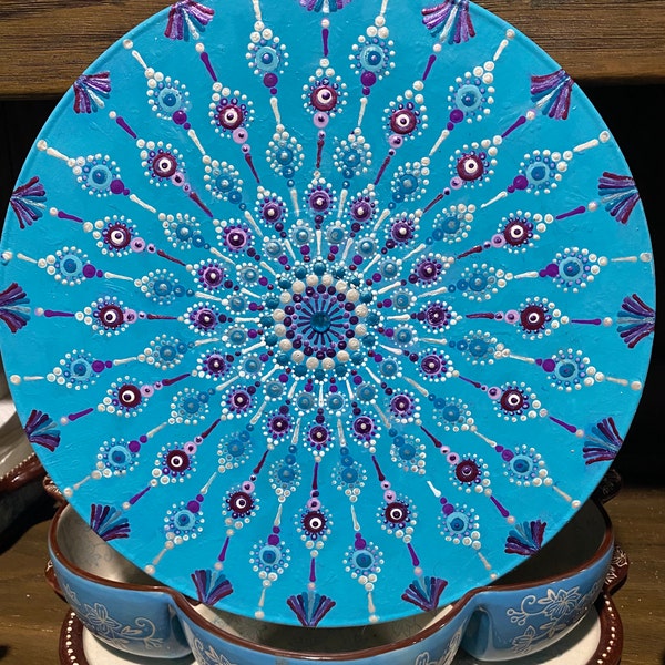 Moonlight Sonata, Pattern, Dotting Tutorial, Dot Painting Instructions ...