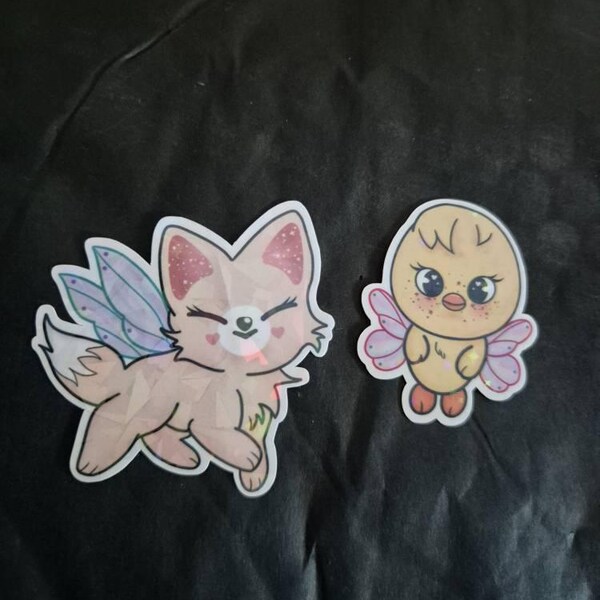 Stray Kids 3RACHA Holographic Logo Sticker - Etsy