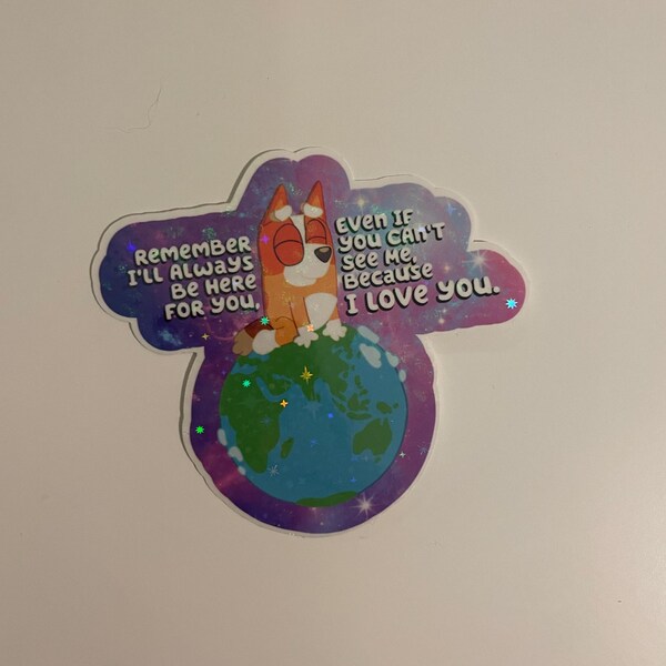 Muffin, Rage, Toddlers, Bluey, Stickers, Water-resistant/handwash Only ...