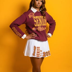 Senior Barbie Skirt Set, Senior Outfit, Senior Set, Senior Barbie Set ...