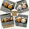 4-in-1 Bumble Bee Couple Bee-sties Crochet Patten - Etsy