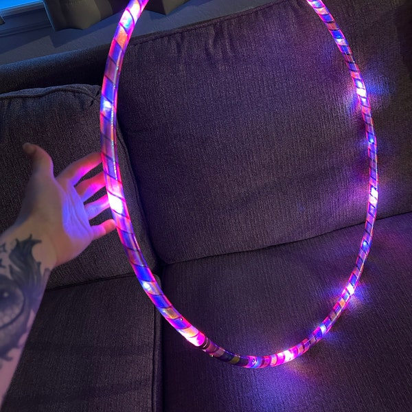 SUN & MOON Mini/poi or Twin LED Hoops - Etsy