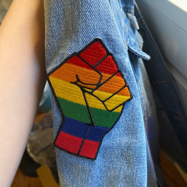 LGBTQ+ Gay Pride Iron-on Patch - Etsy