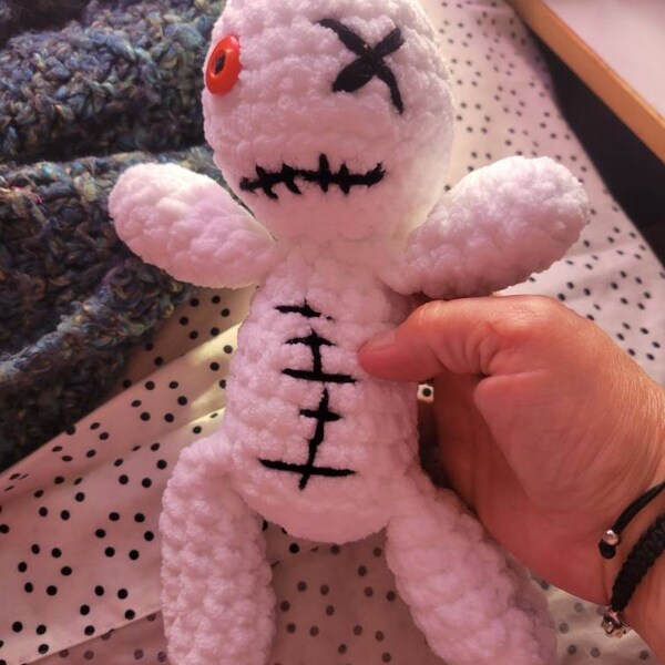 No Sew Voodoo Crochet Pattern, Voodoo Crochet, Crochet Pattern, Voodoo ...