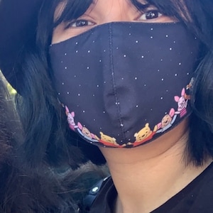 Spring Floral Face Mask Spring Mask Abstract Face Mask | Etsy