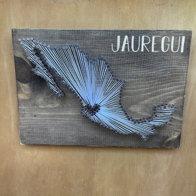 Mexico String Art, Mexico Decor, Mexico Nail Art, Rustic Decor, Mexican ...