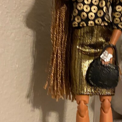 Miniature Cell Phone, Fashion Doll 11.5 Size Phone, Doll Home, Crafts ...