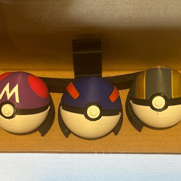 Pokeball Cosplay Prop With Belt Clip - Etsy