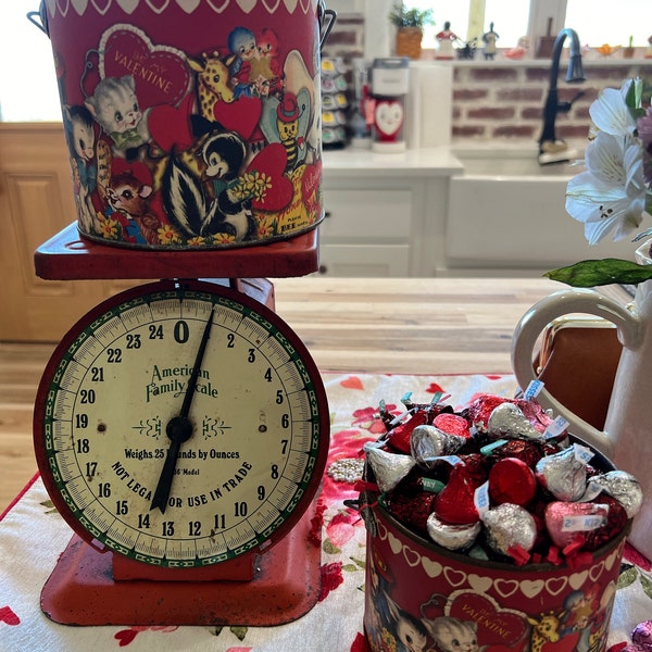 Christmas Snowman Bucket Vintage Style Set of 2 Metal Pail Favor Cookie ...