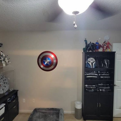 Captain America Shield Stand Avengers Display Stand - Etsy