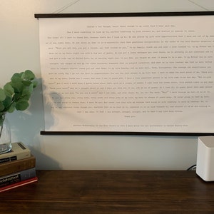 Custom Signs Custom Canvas Sign Personalized Print - Etsy