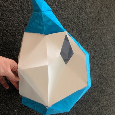 Little Penguin Mask Template Paper Mask, Papercraft Mask, Masks, 3d ...