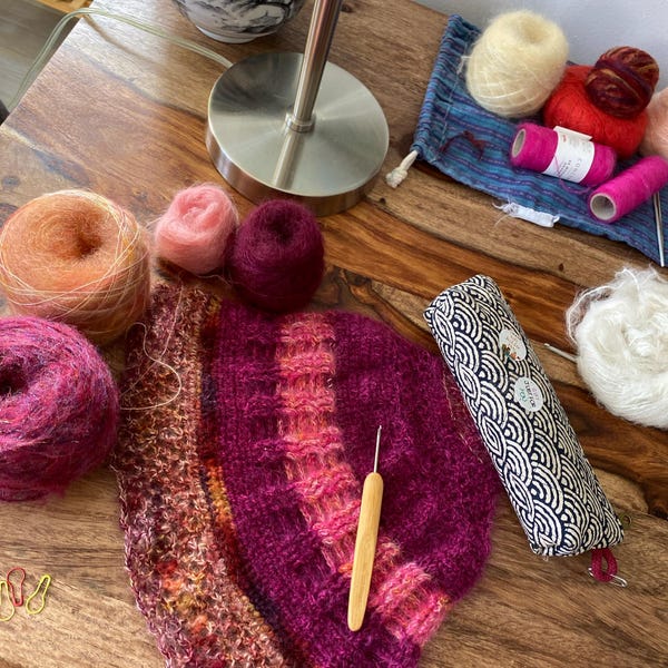 Ianthe-novelty Yarn 50gr/fiber Samples Scrapbooking, Weaving, Mixed ...