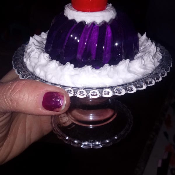Extra Whipped Cream Mini Colorful Jelly Cake Fake Food Dopamine Decor ...