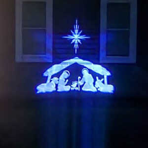 Nativity Scene Projector for Christmas Outdoor Lighting by Beffy Arts ...