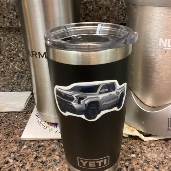 Tacoma 2024 4th Gen Toyota Tacoma Sticker Decal Waterproof Hydroflask ...