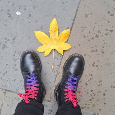 Non-binary Ribbon Pin Subtle Pride Flag Enamel LGBT LGBTQ Queer Agender ...