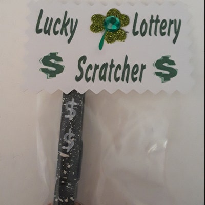Lucky Lottery Scratcher A Must Have for That Person That Loves to Do ...