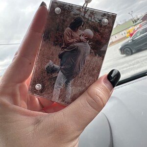 Car Photo Frame Holder, Personalized Picture Frame for Your Car's Sun ...