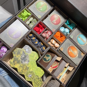 Flamecraft Laser Cut Insert Organizer for Board Game - Etsy