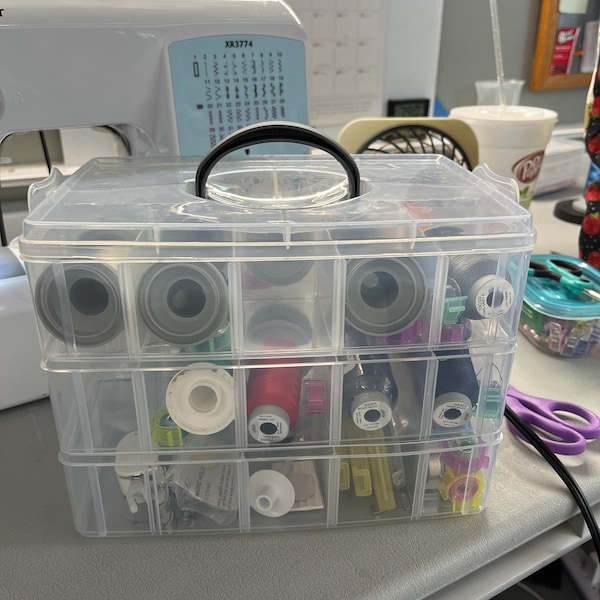 Glide, Isacord, Robinson Anton - Empty Build Your Own Size Thread Case ...