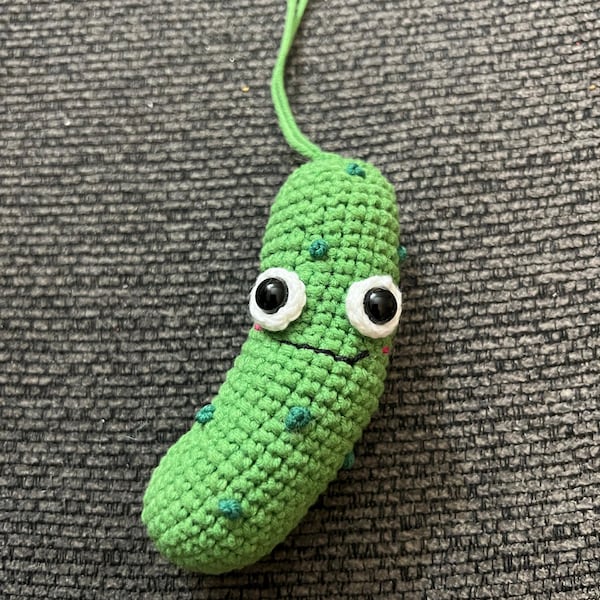 Funny Pickle Crochet Pattern PDF - Amigurumi Christmas Ornament - DIY ...