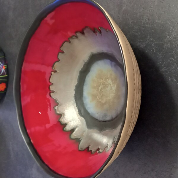 Large Ceramic Bowl, Fruit Bowl, Handmade Pottery Bowl, Art Ceramics ...