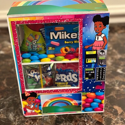 Vending Machine Easter Basket Template and Coin Slot Editable in ...