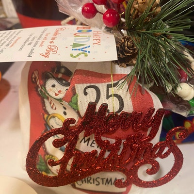 Outlander Inspired Advent Calendar Christmas Bags Sassenach Jamie ...