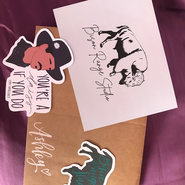 Betsy Brahman Waterproof Cow Sticker - Etsy