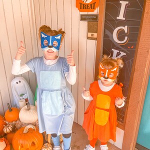 Blue Heeler Dog Masks, Blue, Bing, Character Mask for Adults, Children ...