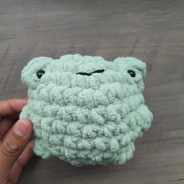 No Sew Chonky Frog Crochet Pattern - Etsy