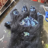 DIGITAL Feral Hand Paw Pattern for Fursuits - PDF Download - Etsy Canada