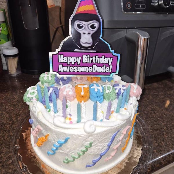 Mercat Gabby Cat Playhouse Inspired Custom Cake Topper - Etsy