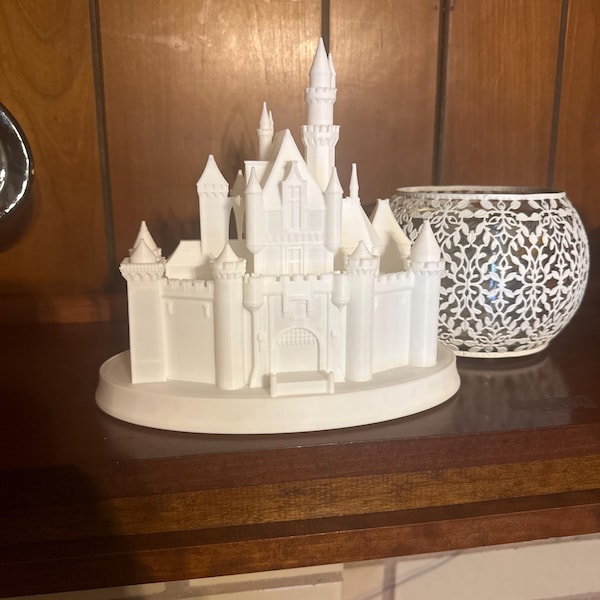 Sleeping Beauty Castle Night Light - Cake Topper - 3D Printed ...