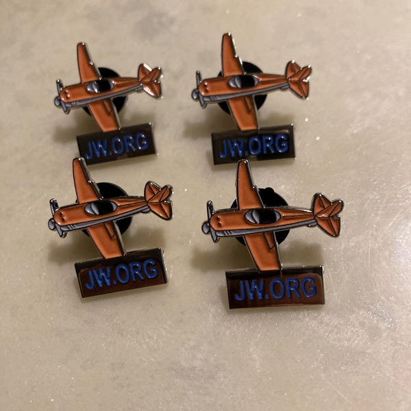 Caleb Airplane JW.ORG Lapel Pin [LOT of 1] - Etsy