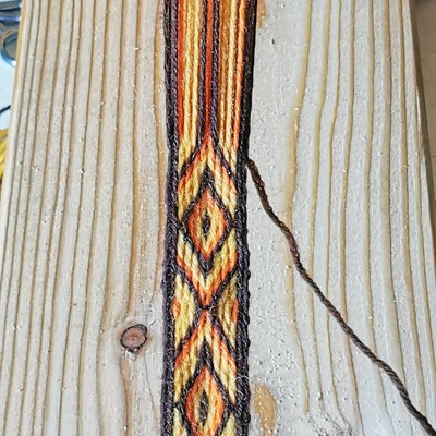 Tablet Weaving Patterns, Basic Chart to Create Colorful Belts and ...