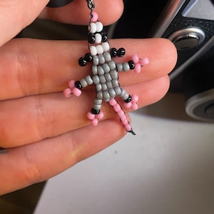 Beaded Possum Earrings - Etsy