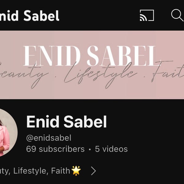 Youtube Branding Kit Pastel Pink L Editable Banners, Intros & Outro ...